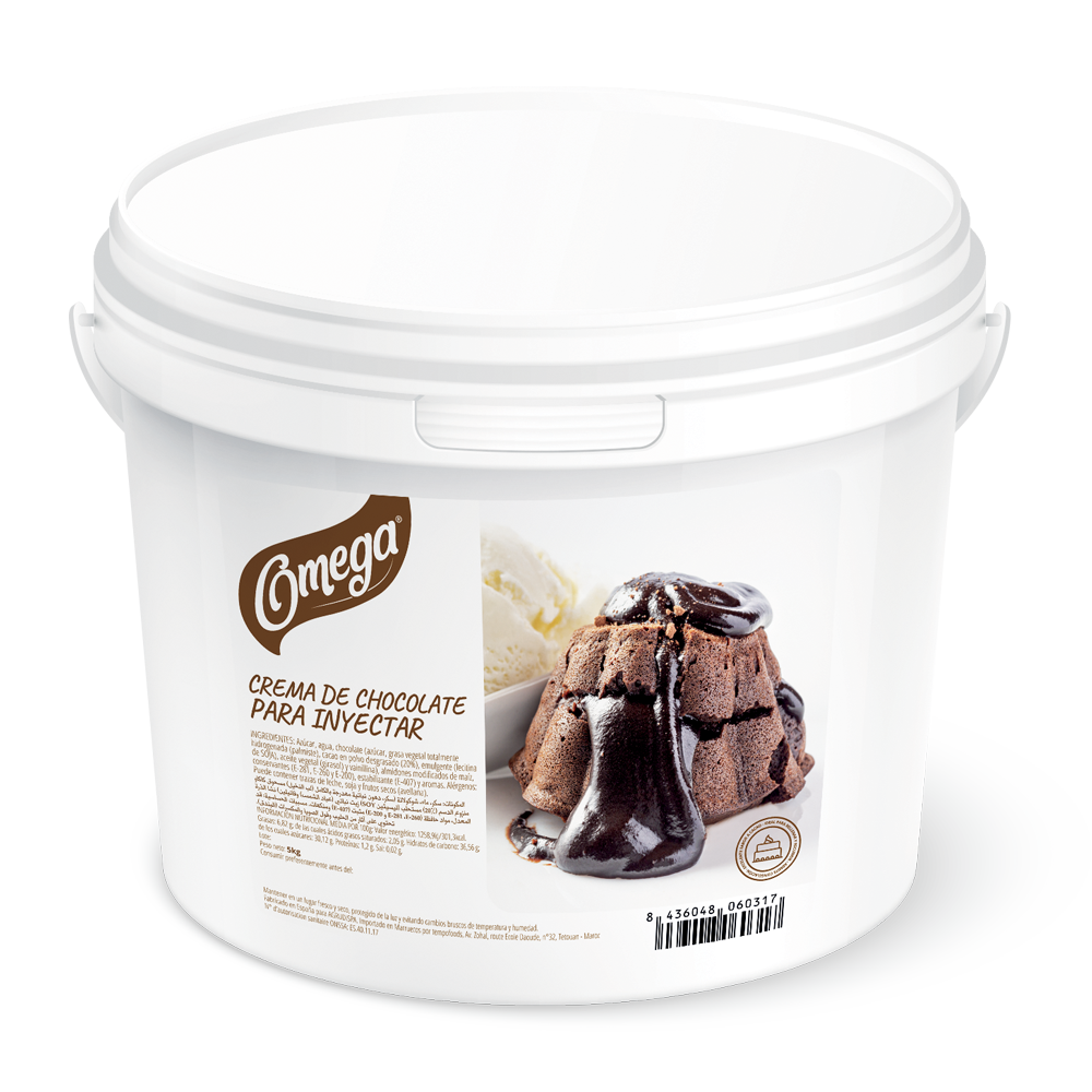 Omega – Crema de chocolate 5 Kg - Tempo Foods